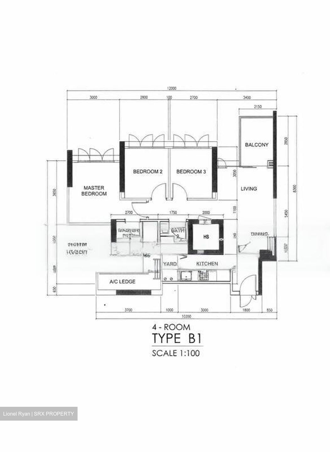 Trivelis (Clementi), HDB 4 Rooms - For Sale #103758381