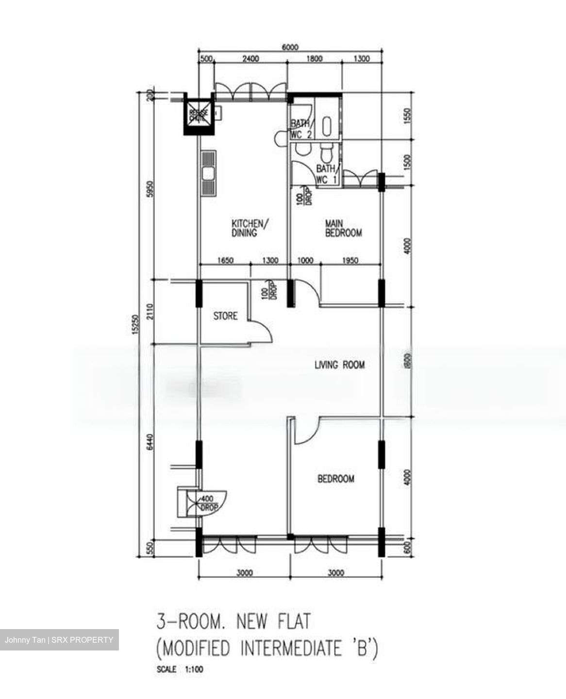 Teck Ghee Horizon (Ang Mo Kio), HDB 3 Rooms - For Sale #104376421