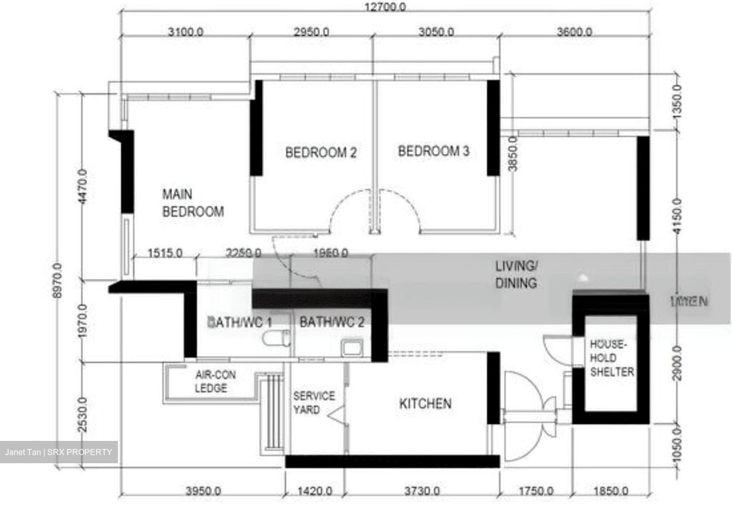 Clementi Peaks (Clementi), HDB 4 Rooms - For Sale #104752261