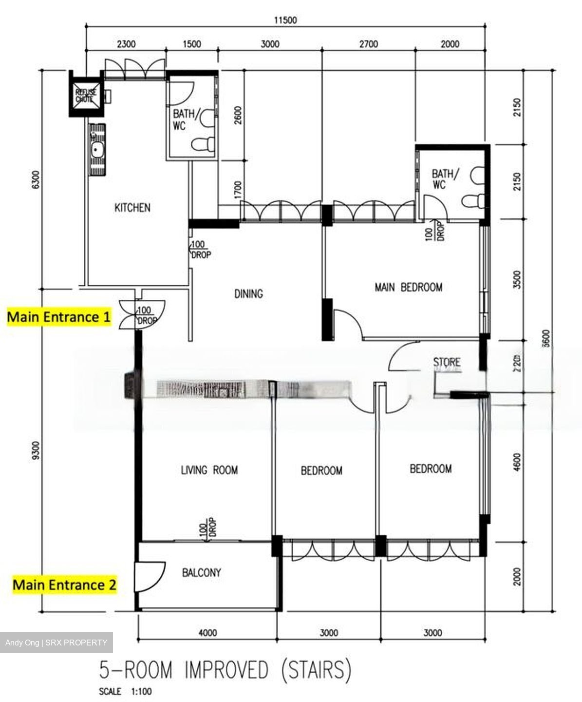 Yishun Street 21 (Yishun), HDB 5 Rooms - For Sale #104837961