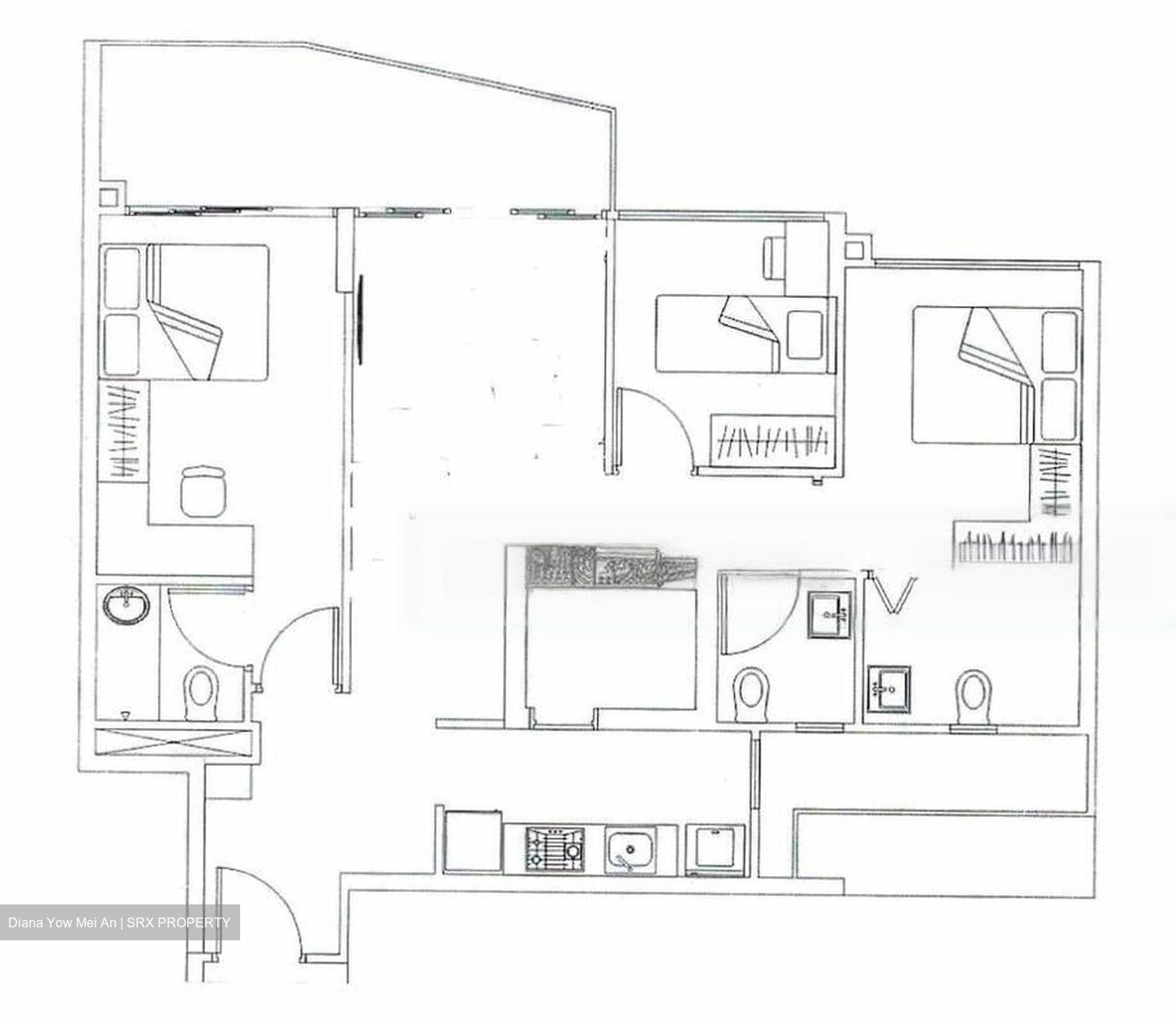 1 Canberra (D27), Condominium - For Sale #104942091