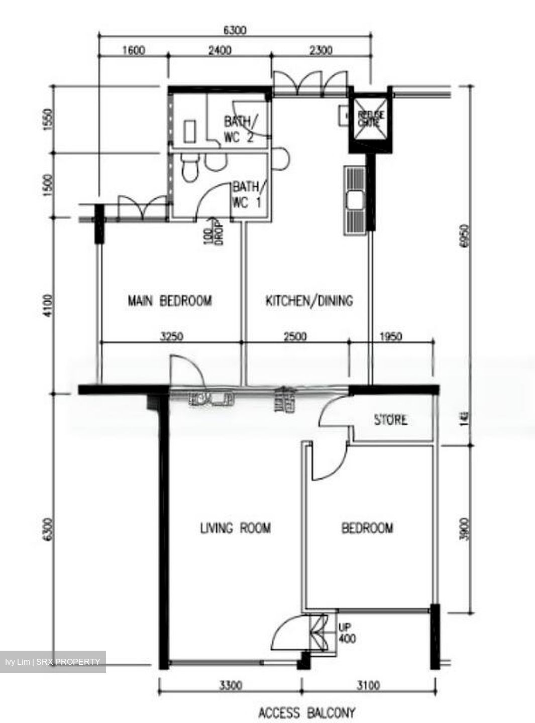 Tampines Street 21 (Tampines), HDB 3 Rooms - For Sale #105143291