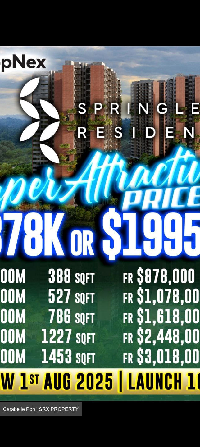 Springleaf Residence (D26), Apartment - For Sale #105421051