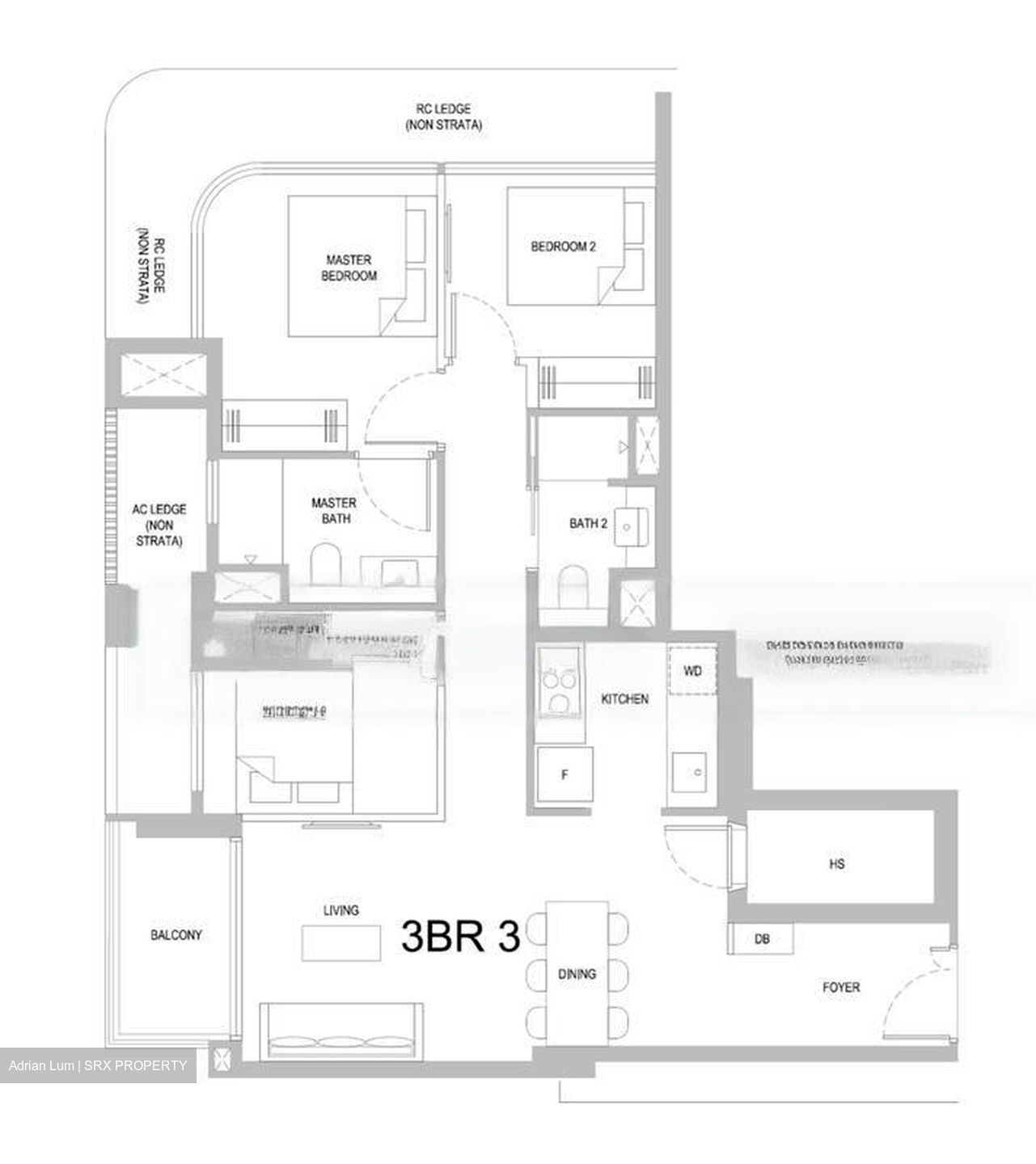 Marina Mall (D1), Apartment - For Sale #105823231