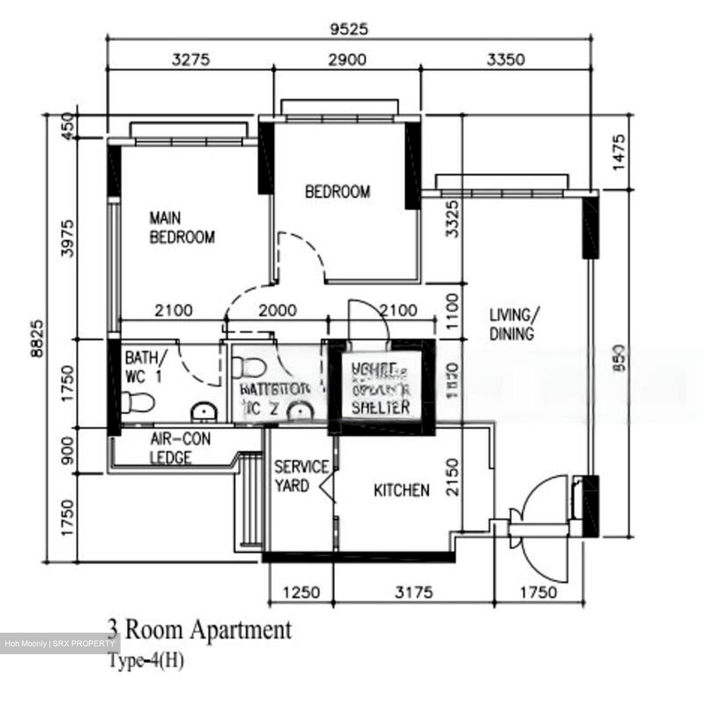 Matilda Edge (Punggol), HDB 3 Rooms - For Sale #106157111