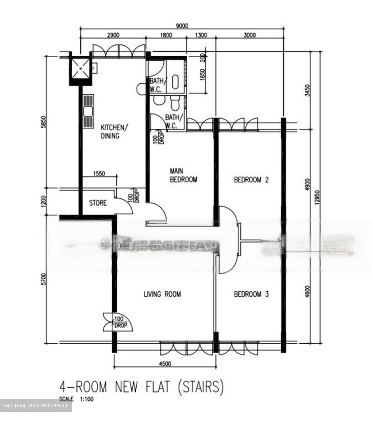 Hwi Yoh Court (Serangoon), HDB 4 Rooms - For Sale #106167181