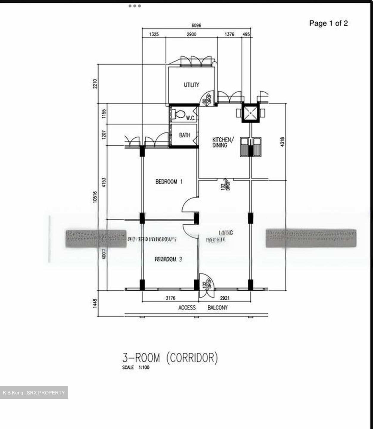 Toa Payoh Green (Toa Payoh), HDB 3 Rooms - For Sale #106225931