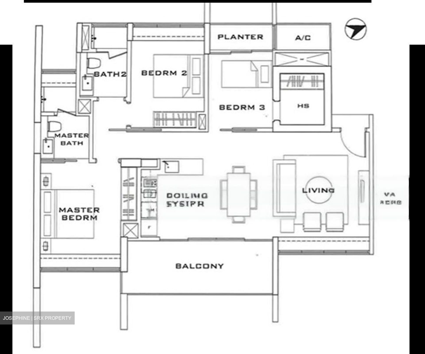 Sophia Residence (D9), Condominium - For Rent #106369471