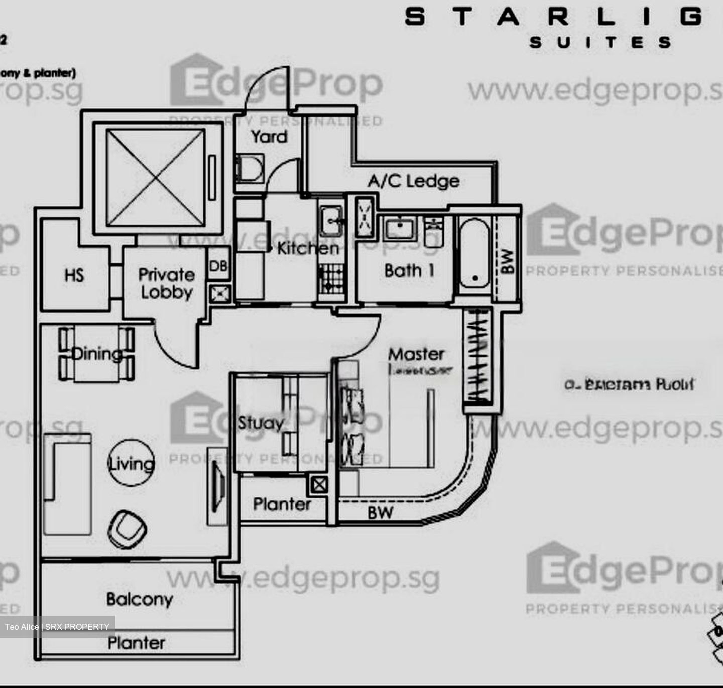 Starlight Suites (D9), Apartment - For Rent #106415381
