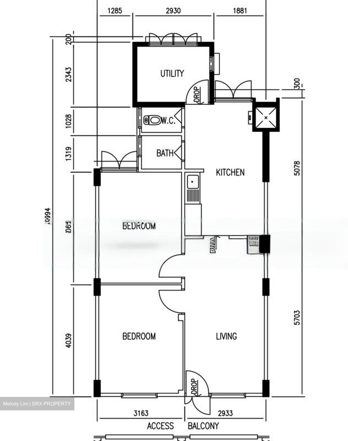 Whampoa Spring (Toa Payoh), HDB 3 Rooms - For Sale #106434581