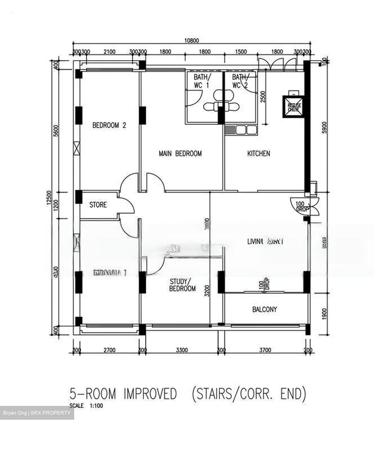 Serangoon North Avenue 4 (Serangoon), HDB 5 Rooms - For Sale #106612851