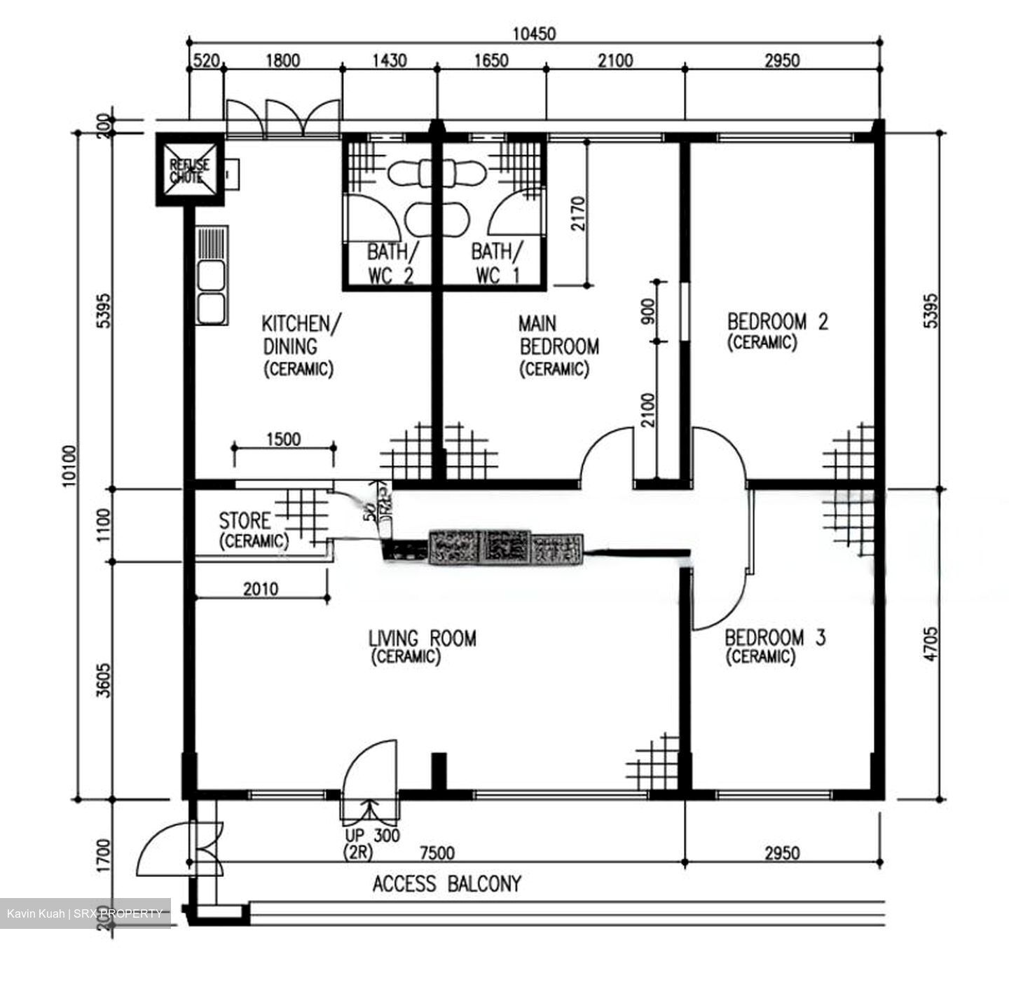 Serangoon North Avenue 4 (Serangoon), HDB 4 Rooms - For Sale #107074901