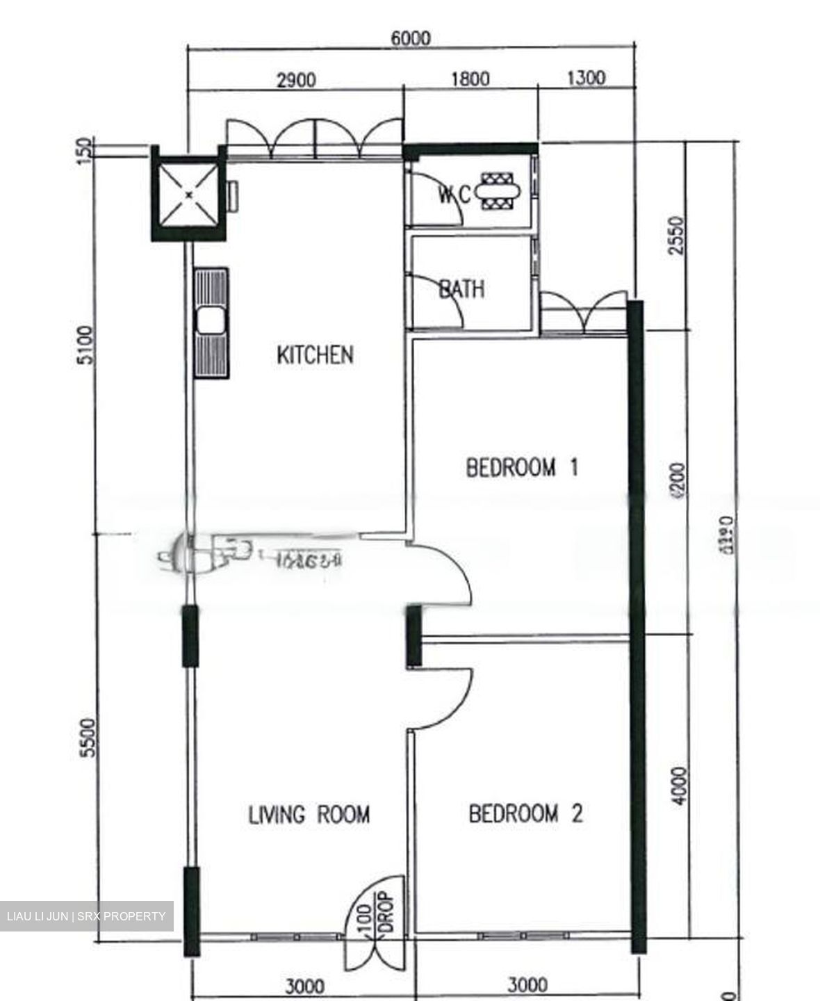 Dover Ville (Queenstown), HDB 3 Rooms - For Rent #107087671