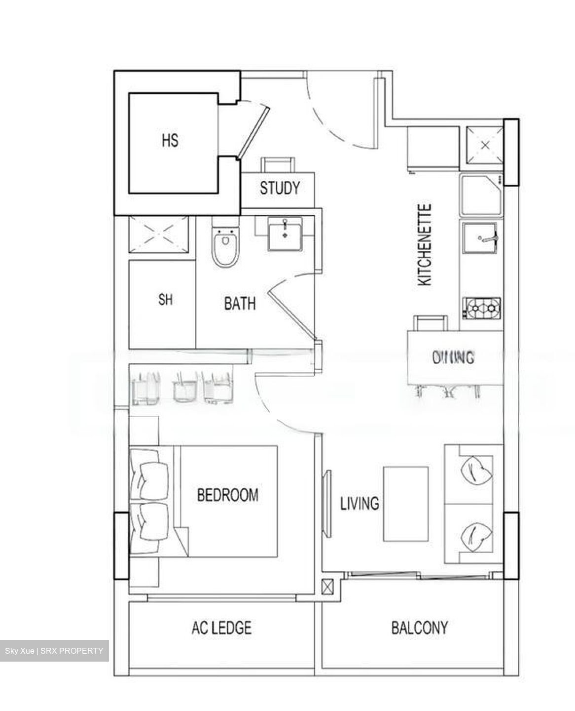 Parc Rosewood (D25), Condominium - For Sale #107184411