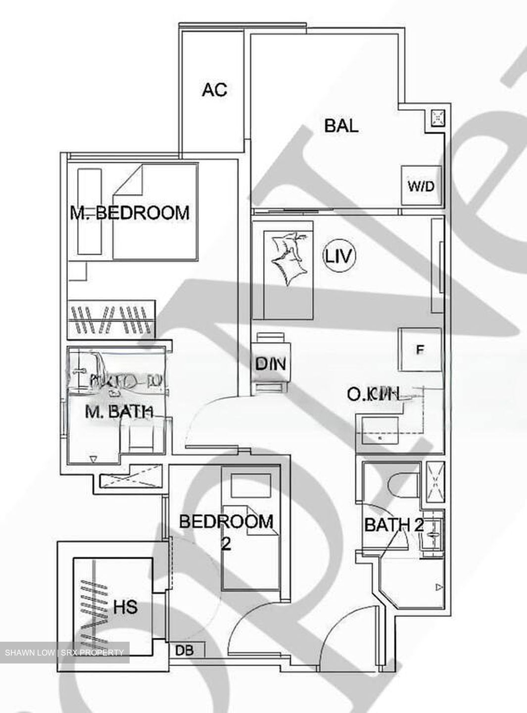 Uptown @ Farrer (D8), Apartment - For Sale #107279571