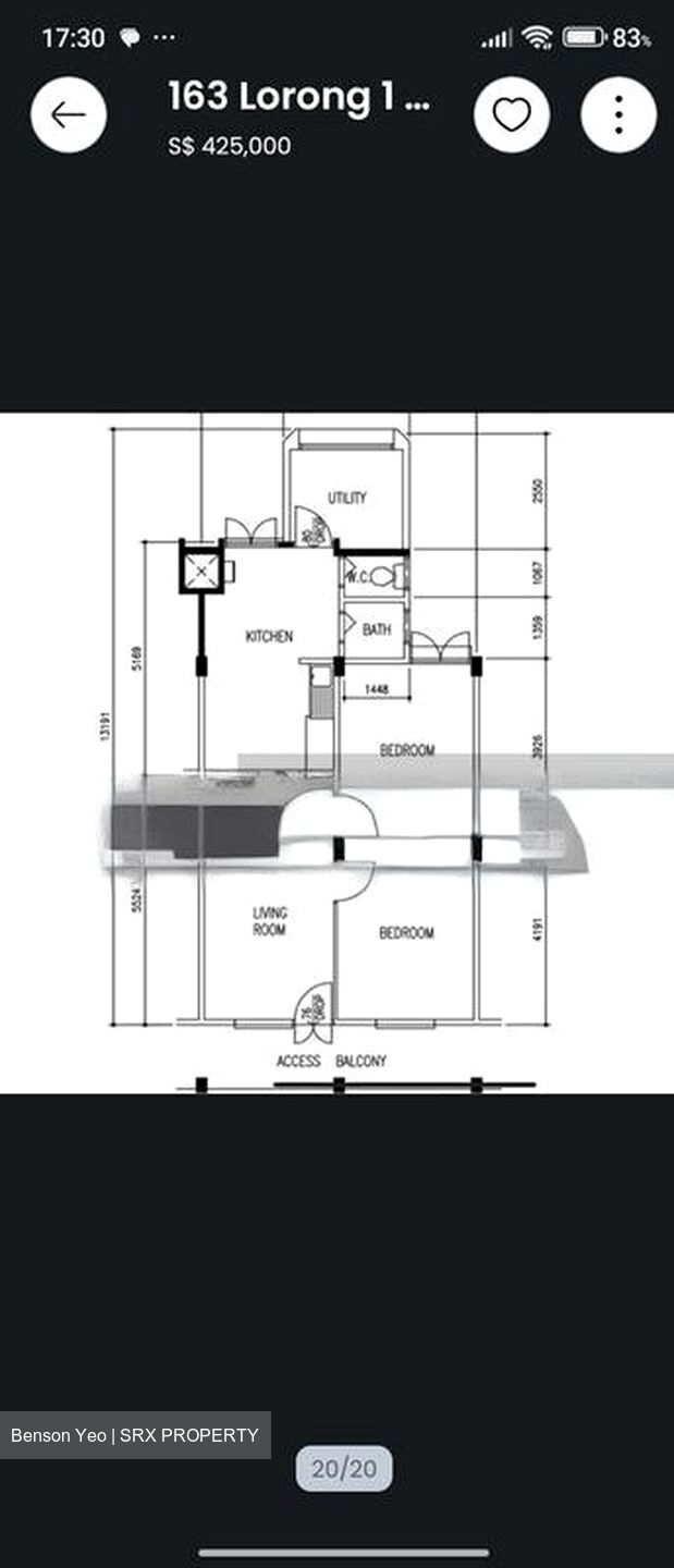 Toa Payoh Green (Toa Payoh), HDB 3 Rooms - For Sale #107330951