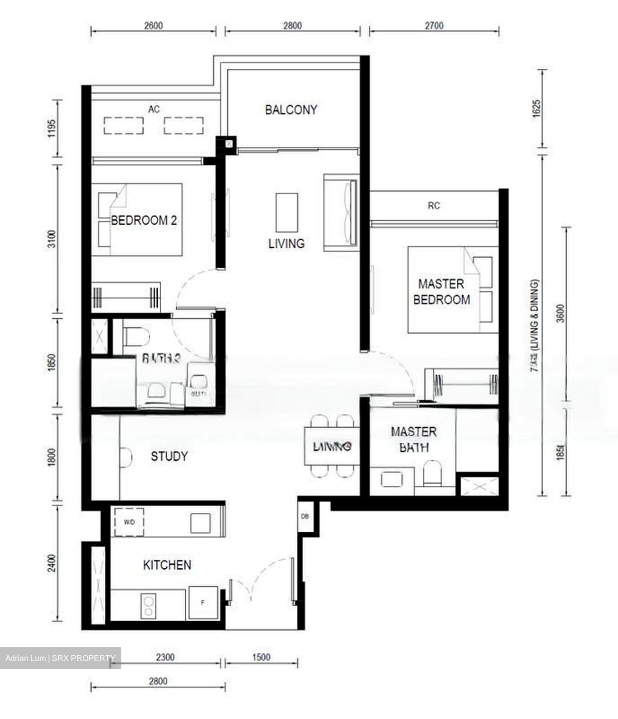 Lentor Central Residences (D26), Condominium - For Sale #107499201