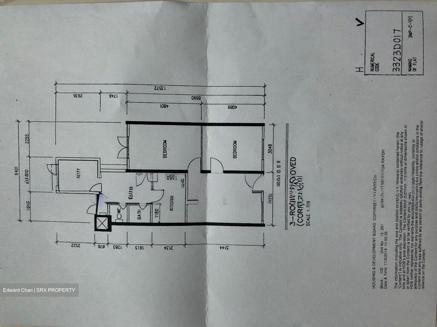 Toa Payoh Palm Spring (Toa Payoh), HDB 3 Rooms - For Sale #107543761