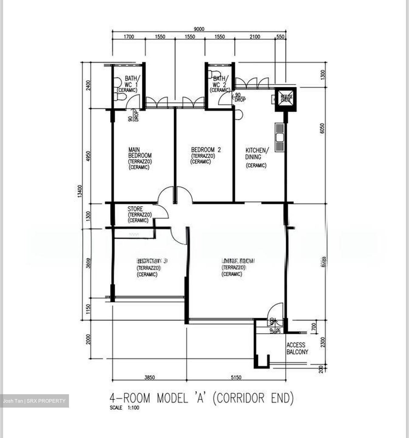 Hougang Spring (Hougang), HDB 4 Rooms - For Sale #107574311