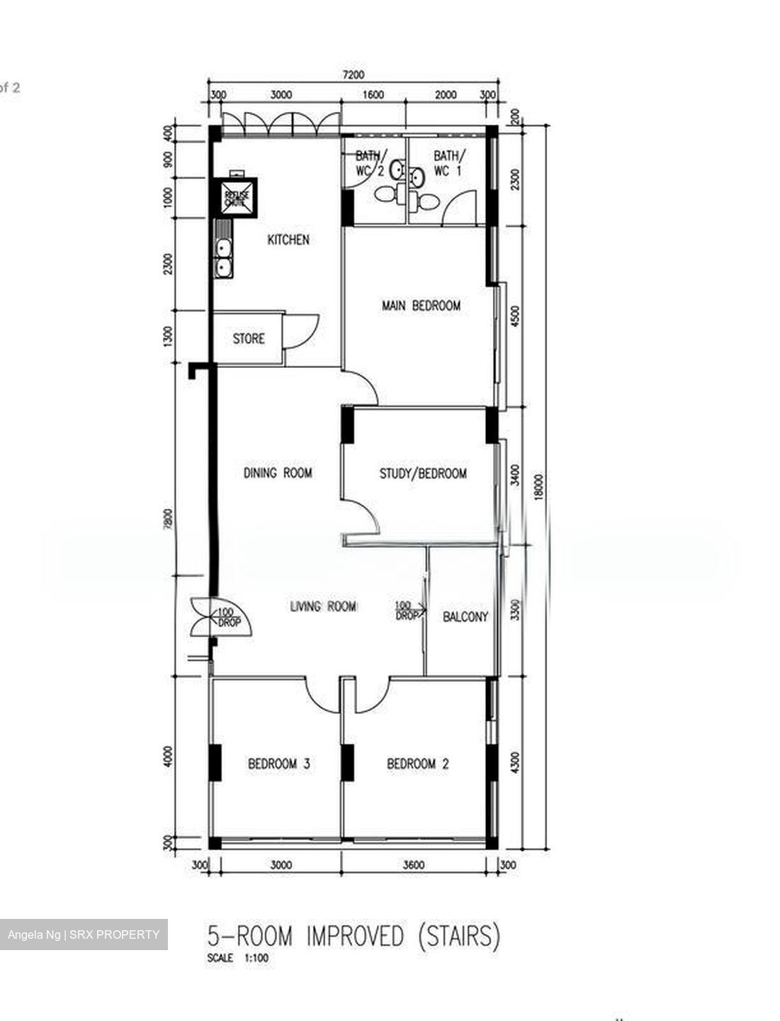 Serangoon Central (Serangoon), HDB 5 Rooms - For Sale #107670701