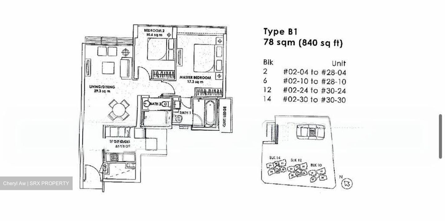 City Square Residences (D8), Condominium - For Rent #107749111