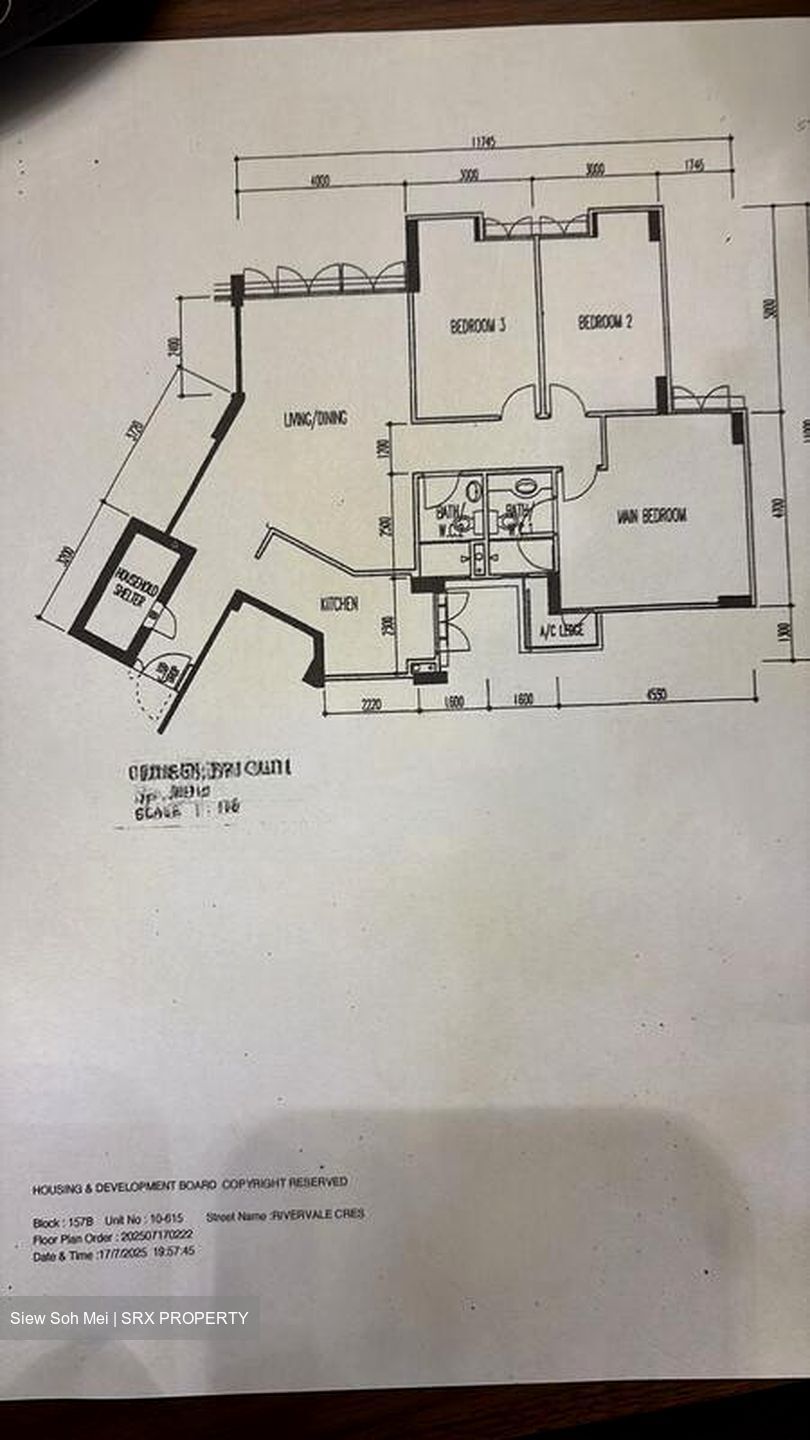 Rivervale View (Sengkang), HDB 5 Rooms - For Sale #107871331