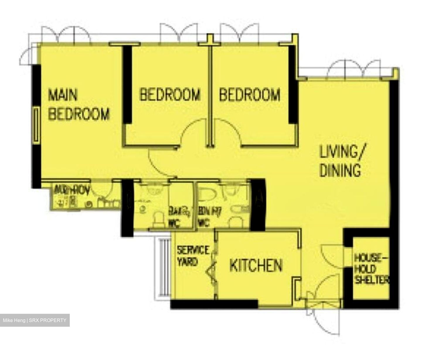 Bendemeer Light (Kallang/Whampoa), HDB 4 Rooms - For Sale #107872881