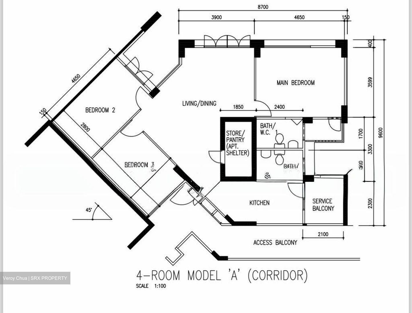 Woodlands Drive 16 (Woodlands), HDB 4 Rooms - For Rent #107892401