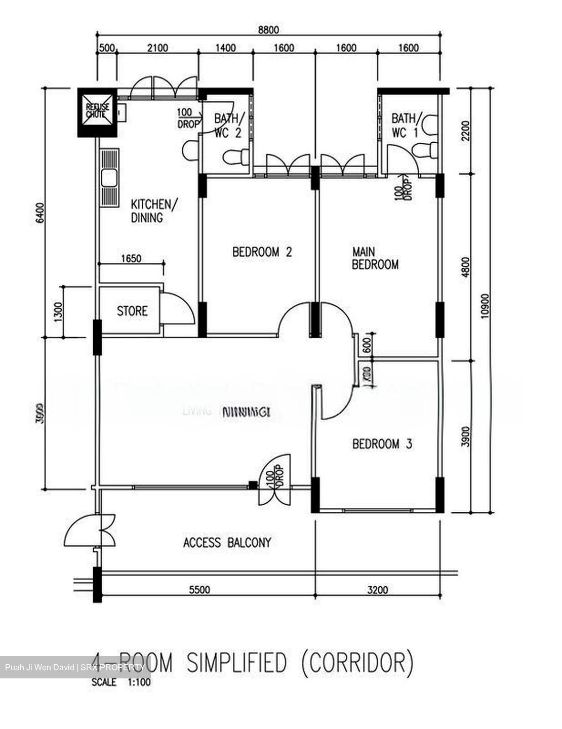 Serangoon Avenue 3 (Serangoon), HDB 4 Rooms - For Sale #108007931