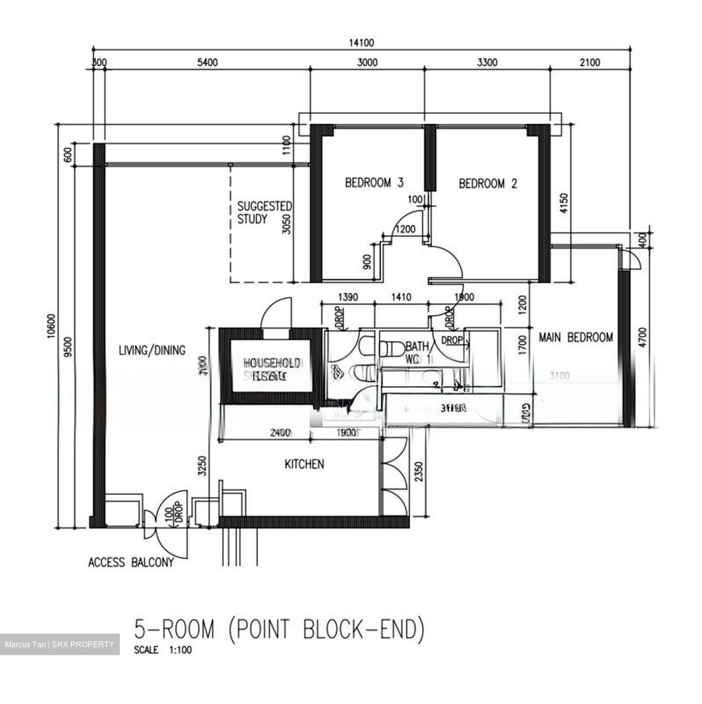 Forfar Heights (Queenstown), HDB 5 Rooms - For Sale #108128321