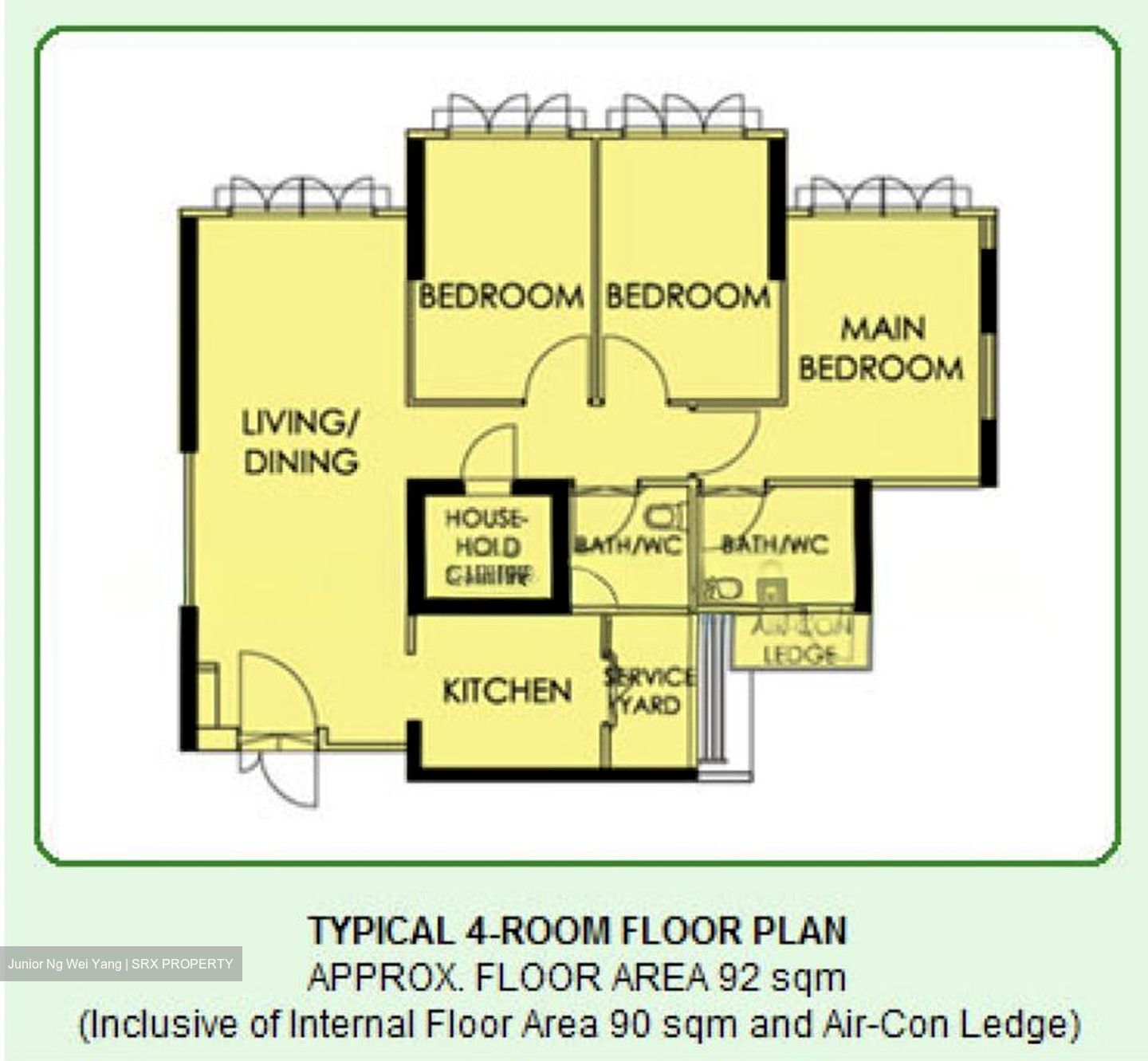 Senja Parc View (Bukit Panjang), HDB 4 Rooms - For Sale #108389061