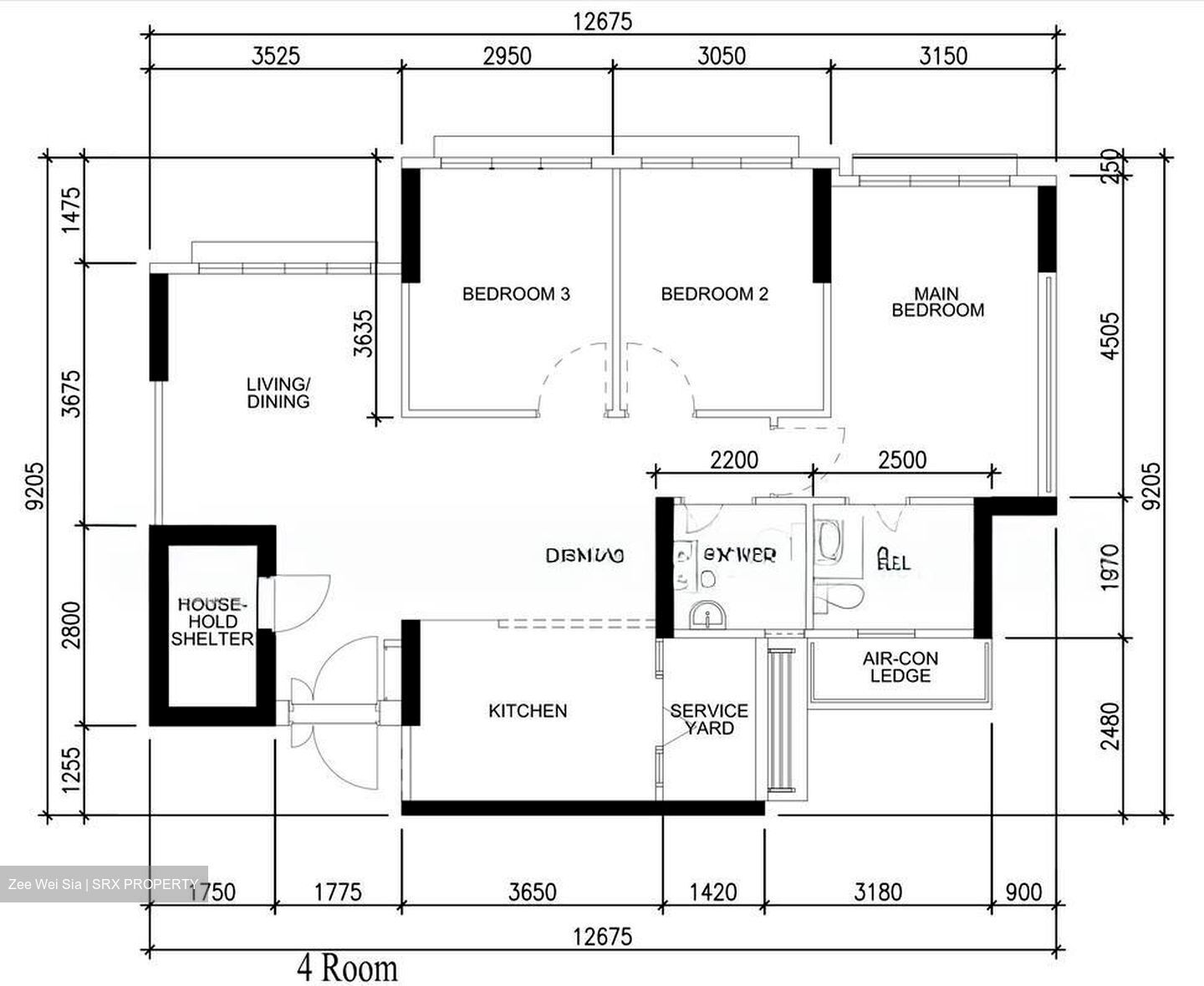West Quarry @ Bukit Batok (Bukit Batok), HDB 4 Rooms - For Sale #108684701