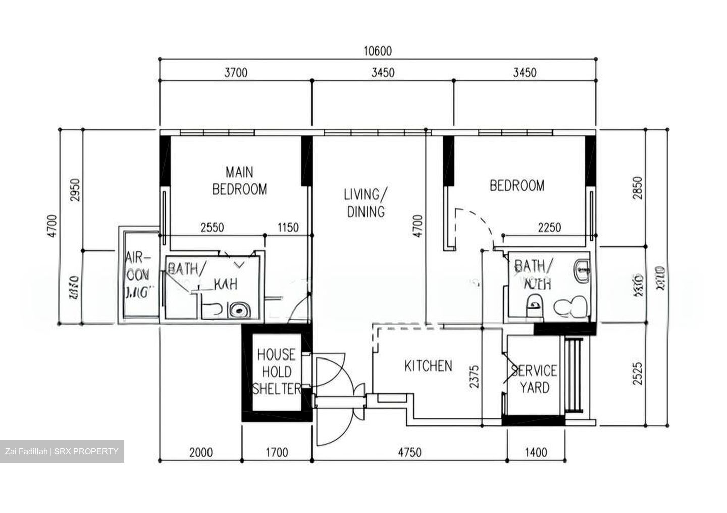 Alkaff Lakeview (Toa Payoh), HDB 3 Rooms - For Sale #108748001