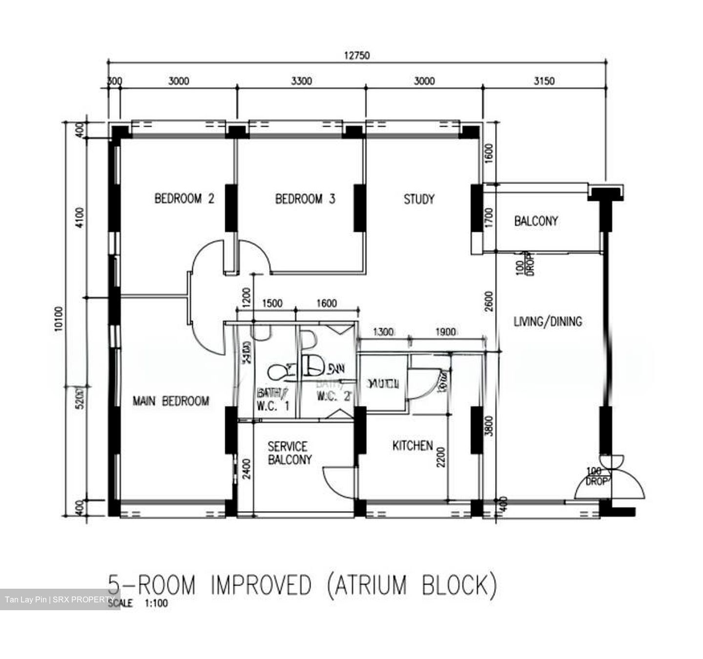 Tampines Starlight (Tampines), HDB 5 Rooms - For Sale #109231121