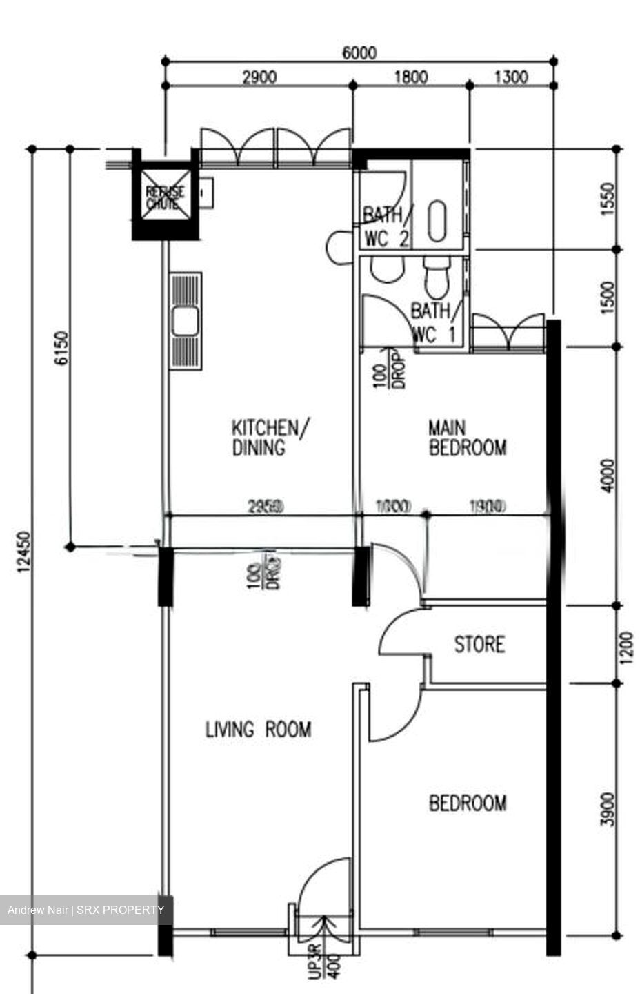 Teck Ghee View (Ang Mo Kio), HDB 3 Rooms - For Sale #109280371