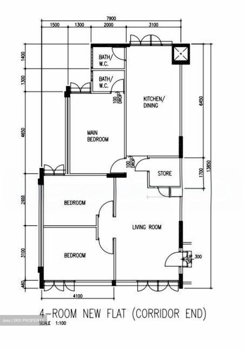 Cheng San Crest (Ang Mo Kio), HDB 4 Rooms - For Sale #109381051