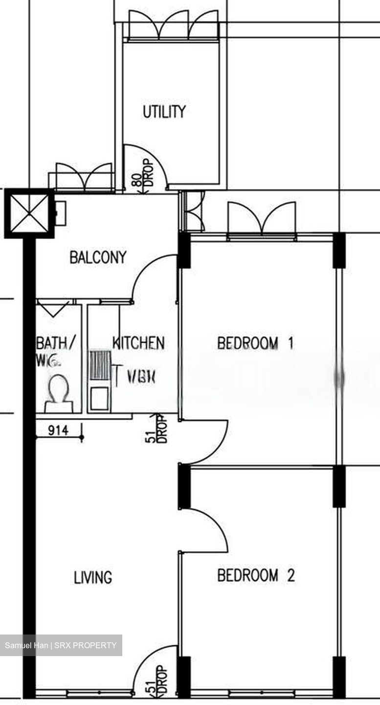Bukit Ho Swee Court (Bukit Merah), HDB 3 Rooms - For Rent #98431341