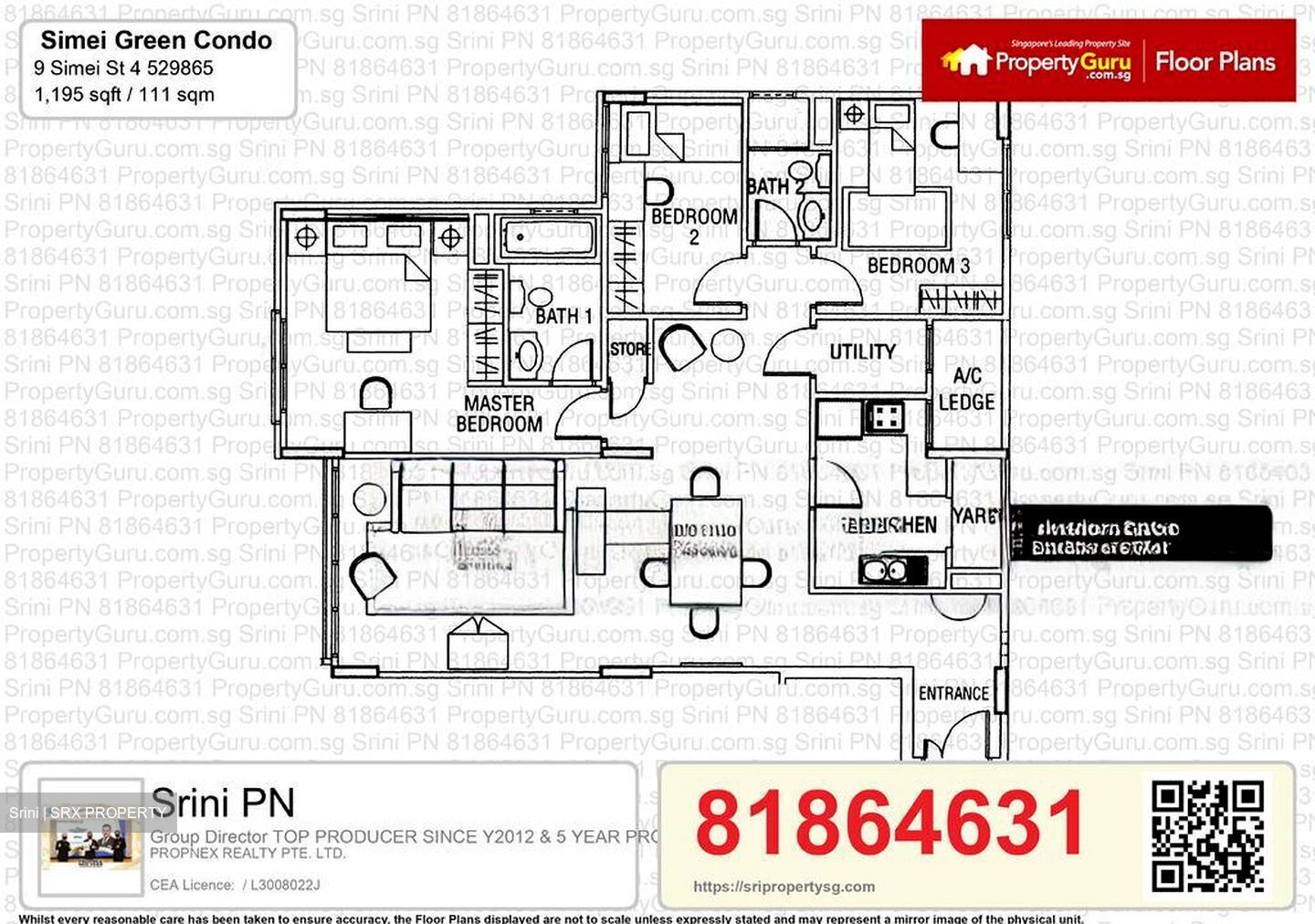 Simei Green Condominium (D18), Condominium - For Rent #98469951