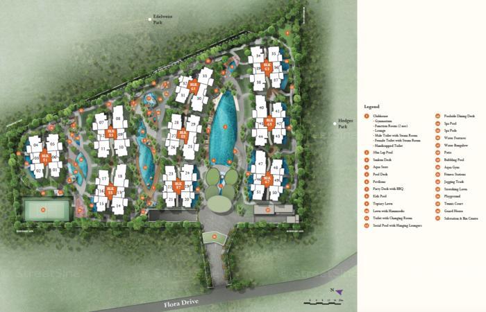 The Inflora Condo Details - Flora Drive in Changi Airport / Changi ...