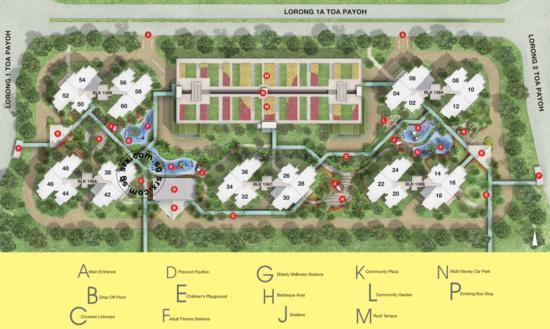 Floor Plans for The Peak @ Toa Payoh HDB Details | SRX