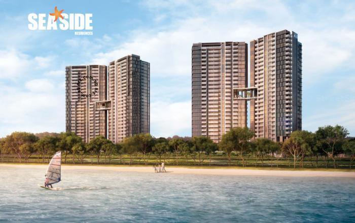 Seaside Residences Drone and Condo Location Map - Nearby MRT's, Schools ...