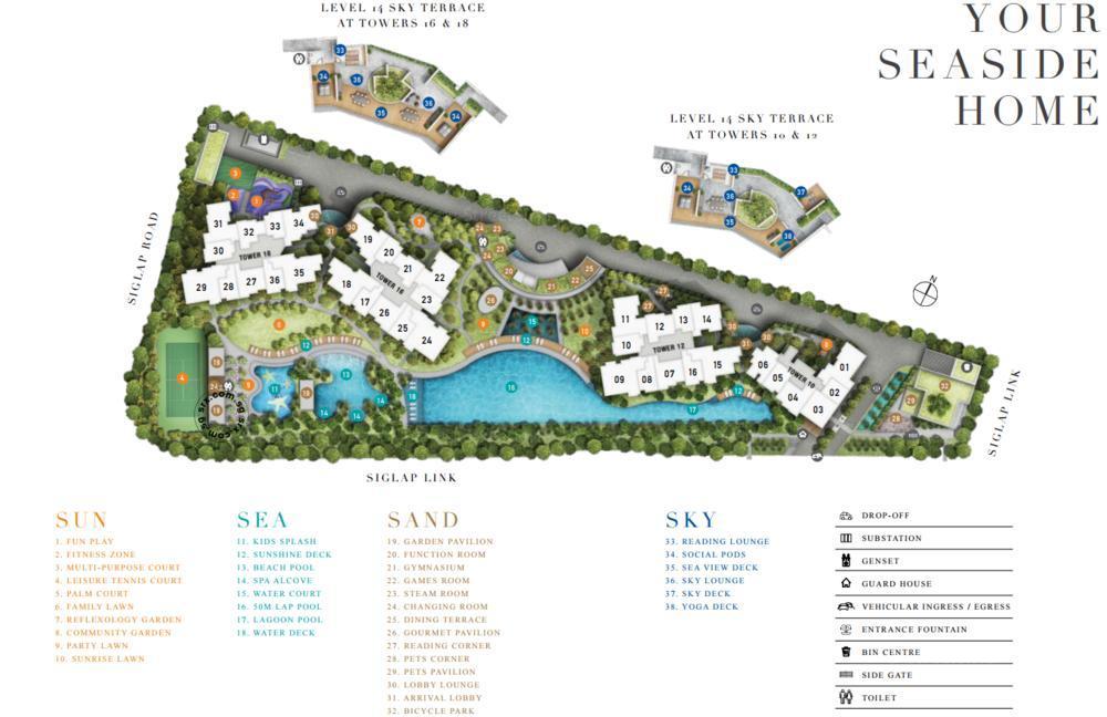 Seaside Residences (D15), Apartment - For Rent #101943731