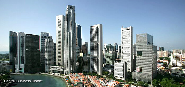 One Shenton Drone and Condo Details - Shenton Way in Boat Quay ...