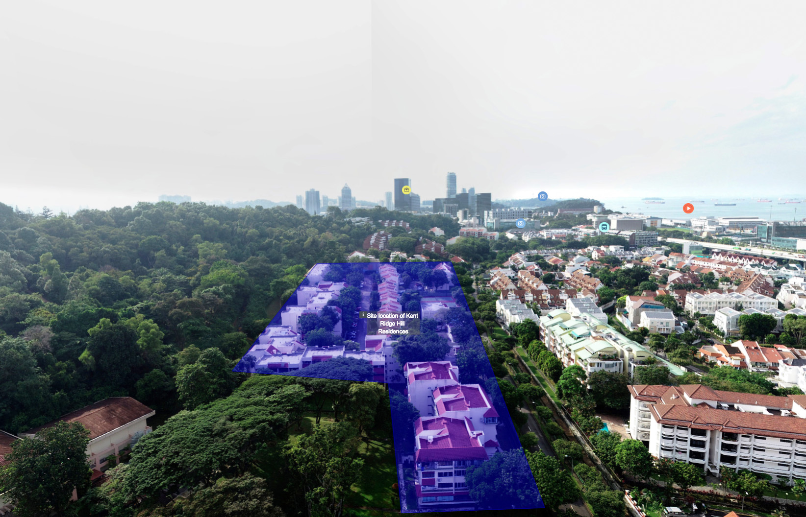 Kent Ridge Hill Residences Drone and Condo Details - 56f South Buona ...