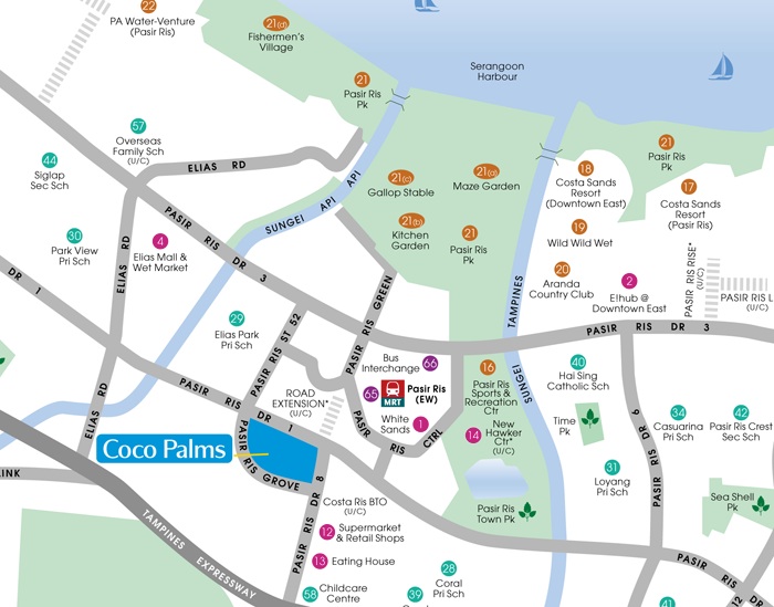 Coco Palms Condo Details - Pasir Ris Grove in Pasir Ris / Tampines (D18 ...