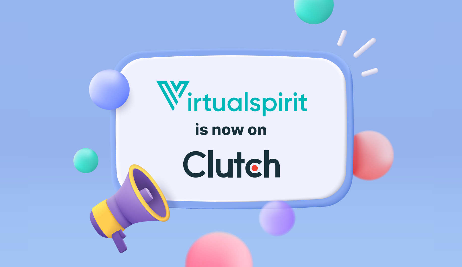VirtualSpirit Is Now Featured on Clutch.co | Virtualspirit