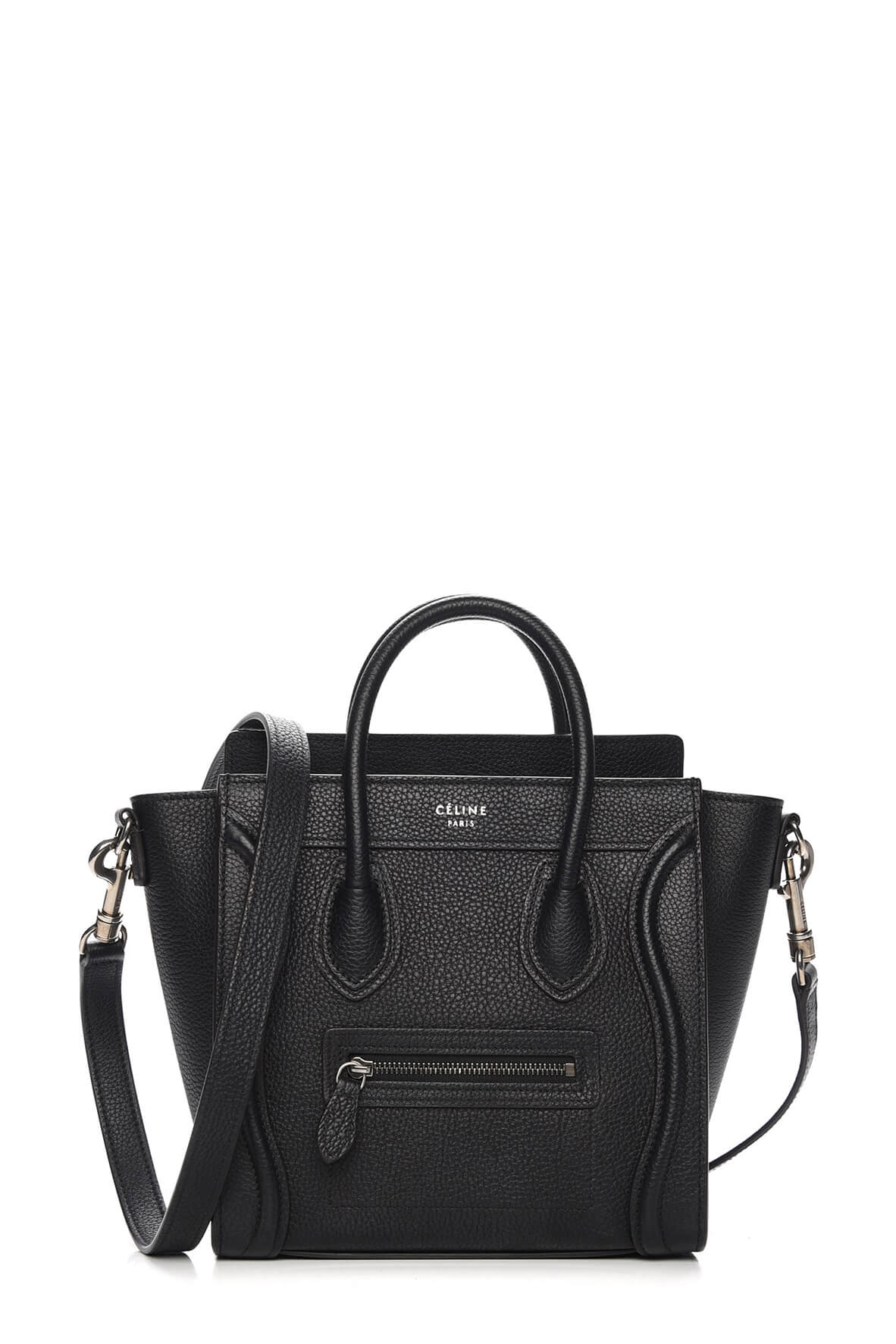 Nano Luggage Black by Celine - Style Theory Bags