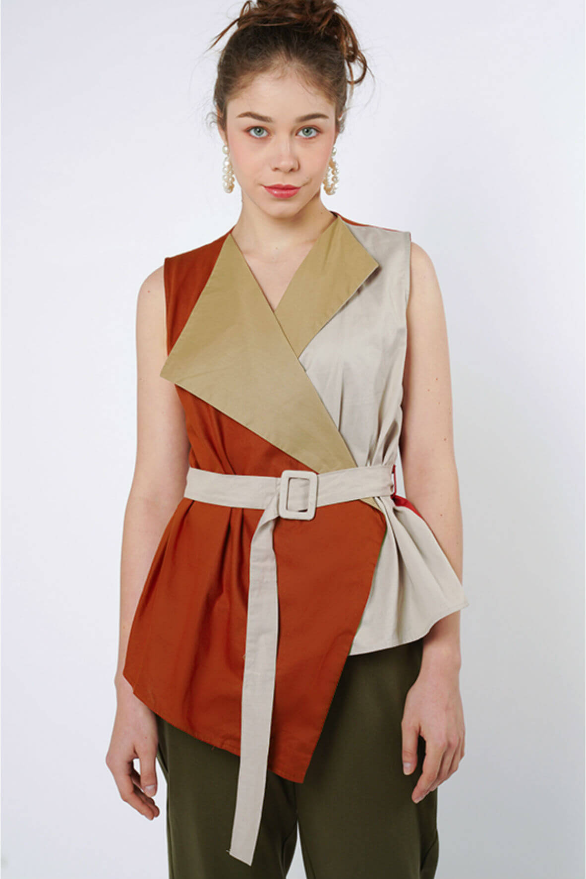 Hazel Three Tone Top by Cotton Ink - Style Theory