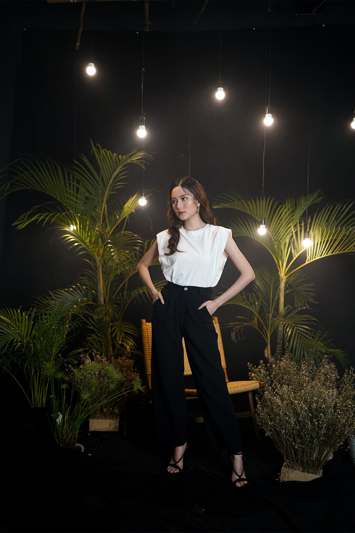 Hera Pants In Black by Earthling Studio - Style Theory Apparel