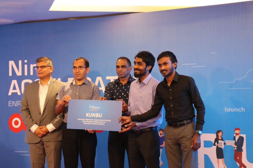 SunOnline: Ooredoo Niru Accelerator: 3 startup eh ge hidhumaiy dhakkaalaifi